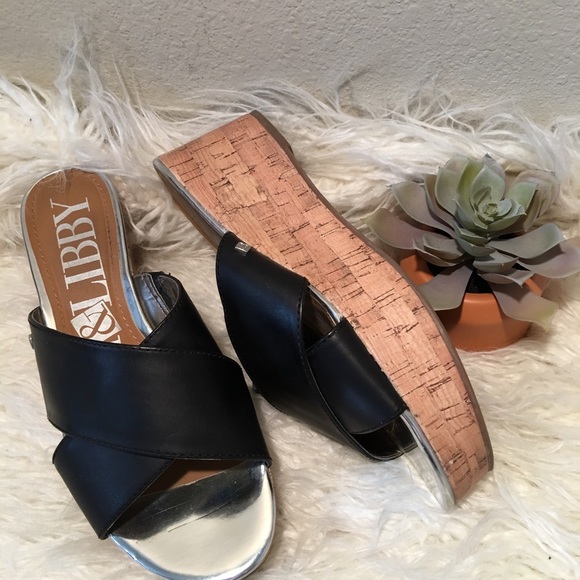 Sam & Libby | Shoes | Sam And Libby Womens Wedge Slides | Poshmark